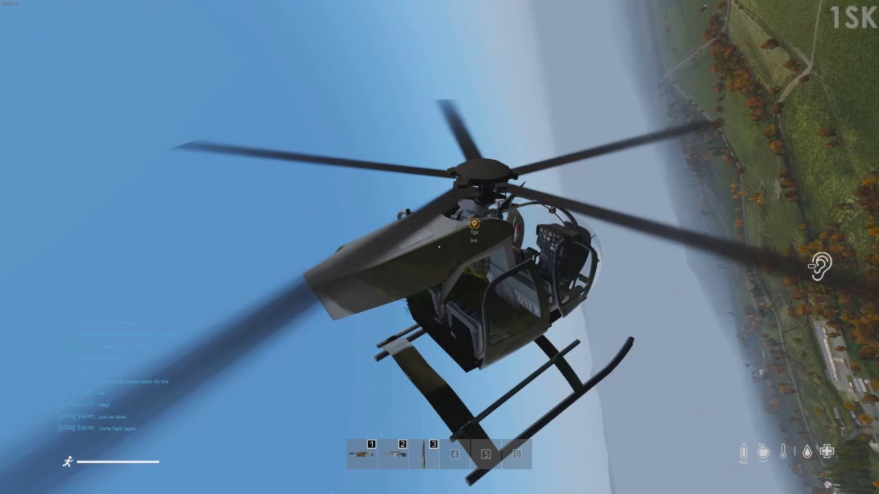 What not to do when flying a helicopter in Dayz - YouTube