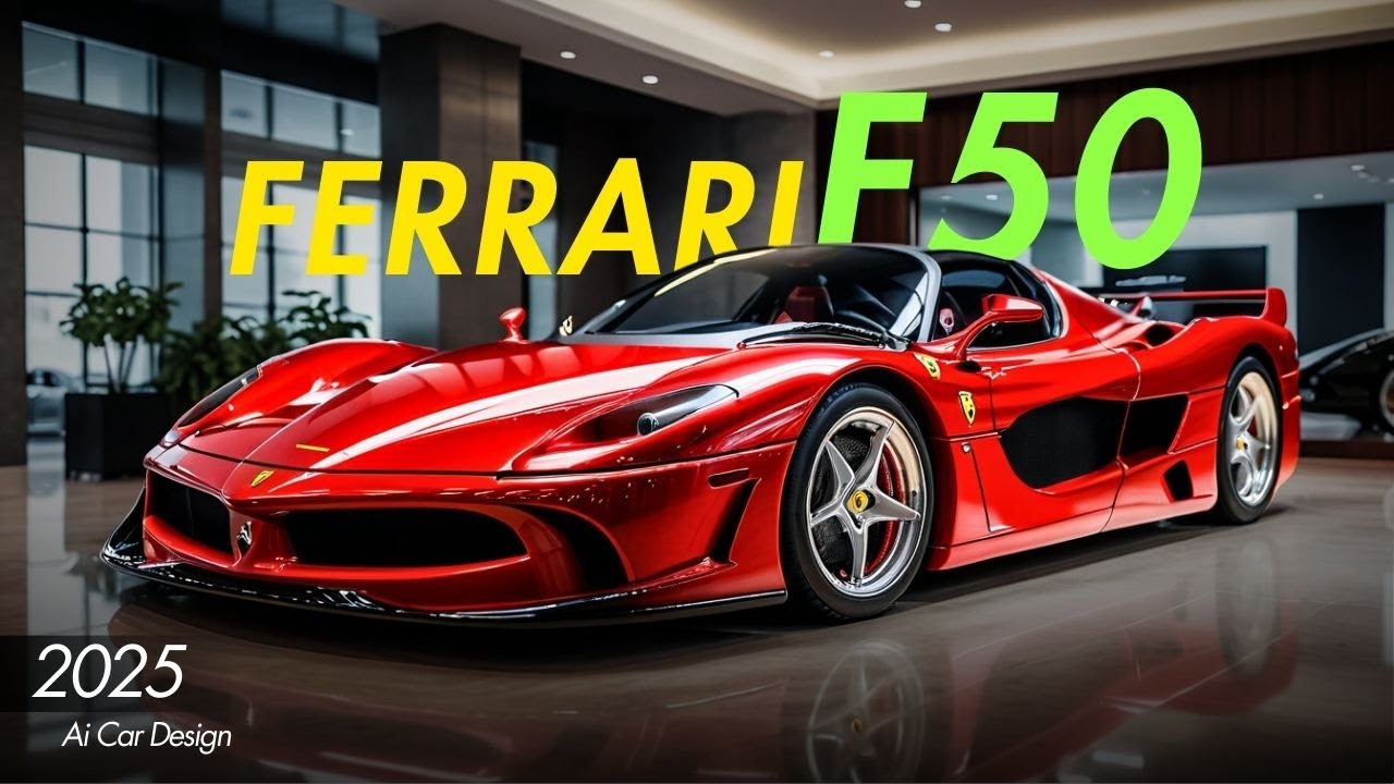 Ferrari F50 Reborn 2025 Ai Car Concept - YouTube
