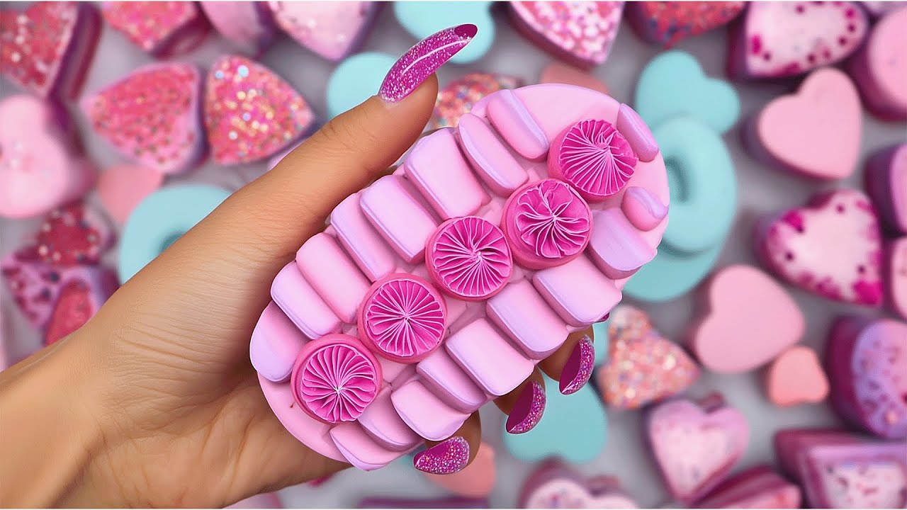 ASMR SOAP ★ Compilation set ★ Crushing soap ★ Cutting soap cubes ★ FOAM ...