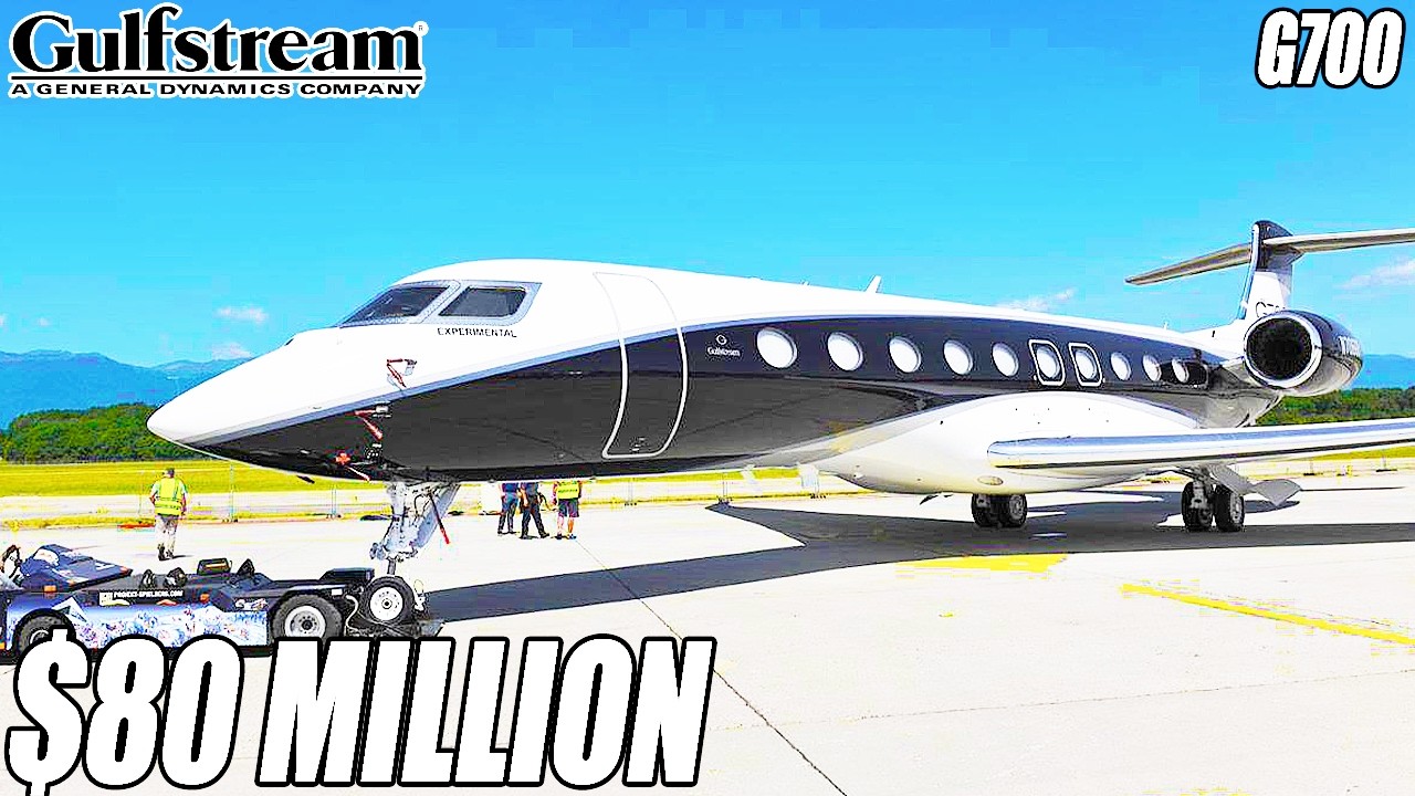 Inside The $80 Million Gulfstream G700 - YouTube