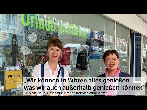 Stadtmarkting wirbt für Urlaub in Witten