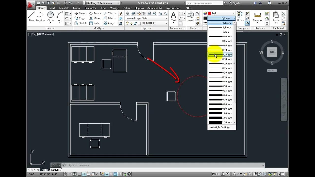 5-5 Modifying Properties Using the Property Panel and Layer Panel - YouTube