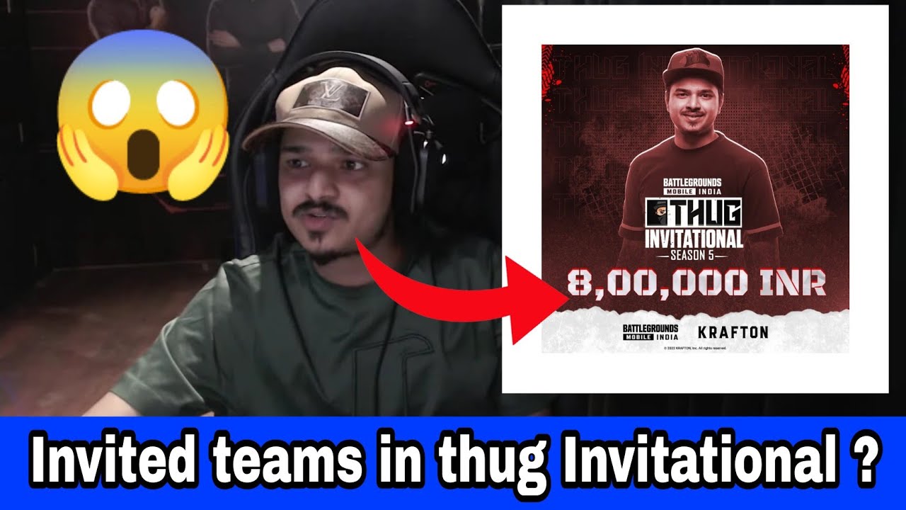 Thug revealed invited teams list for thug Invitational event - YouTube