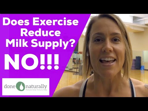 Does Exercise Reduce Milk Supply?!! - YouTube