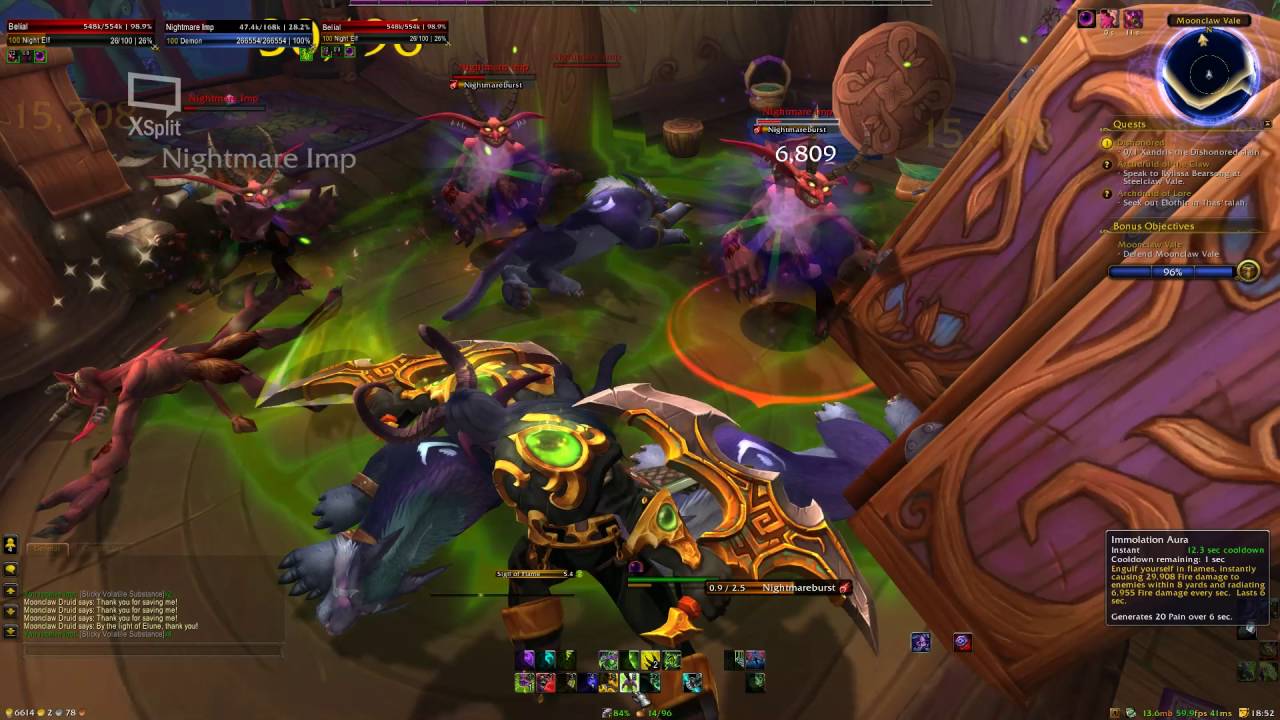 PART 4 Legion DH Val'Sharah quest line - YouTube