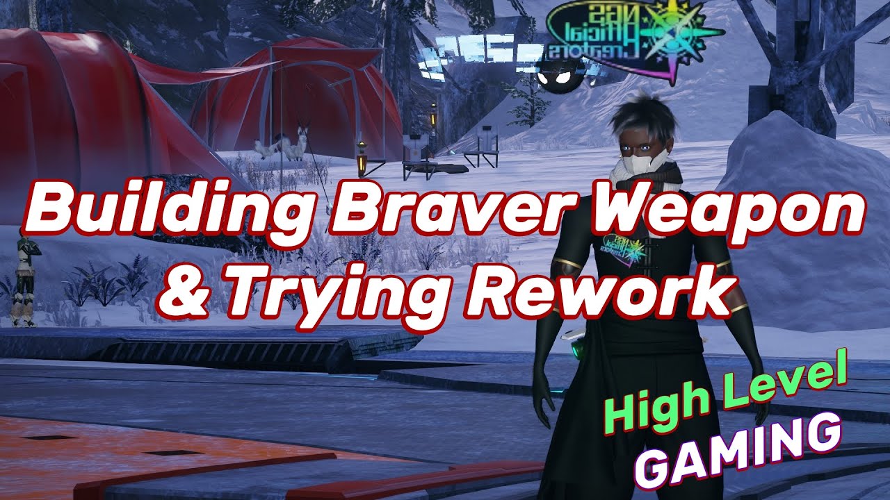 PSO2 NGS - Building Braver Weapon & Playing This Ridiculous Class🟩 | [V ...