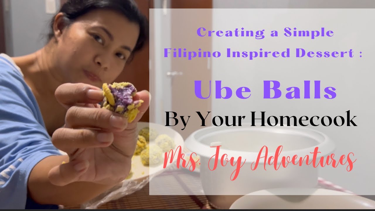 Simple Dessert Part 1 : Ube Balls for New Year 2023 ala Meses # ...