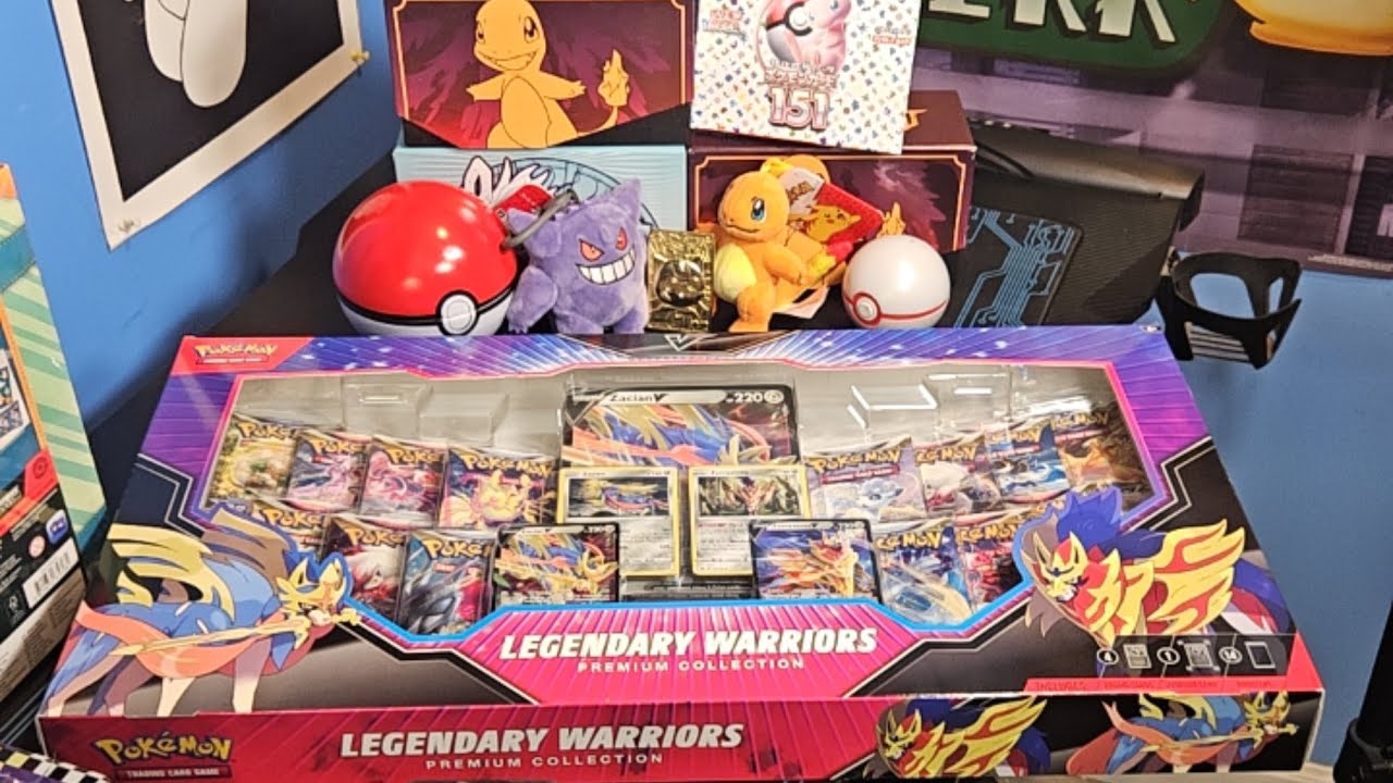 Pokemon Legendary Warriors Premium Collection! WE HAD A GOD BOX ...