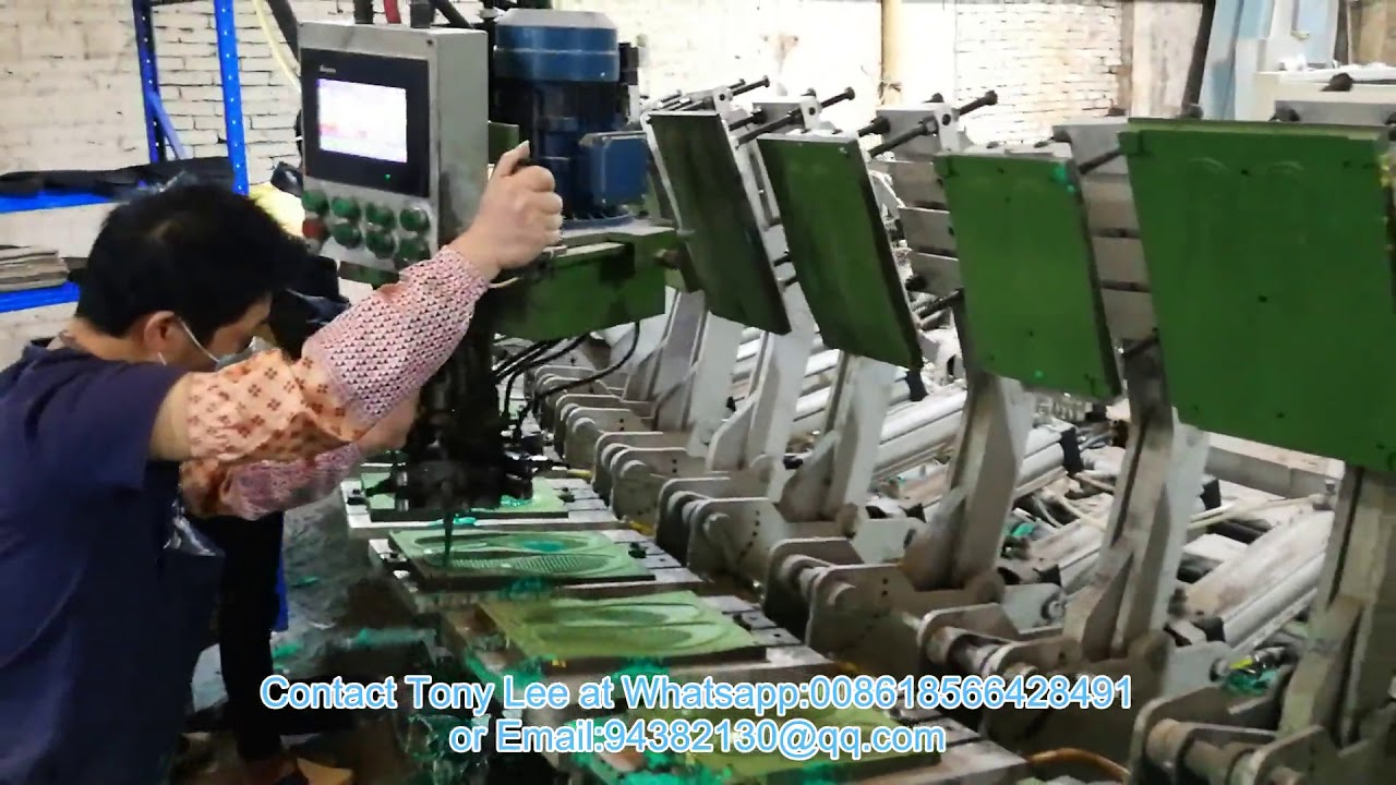 machine make Polyurethane PU shoes, soles, plantillas, lasting shoes ...