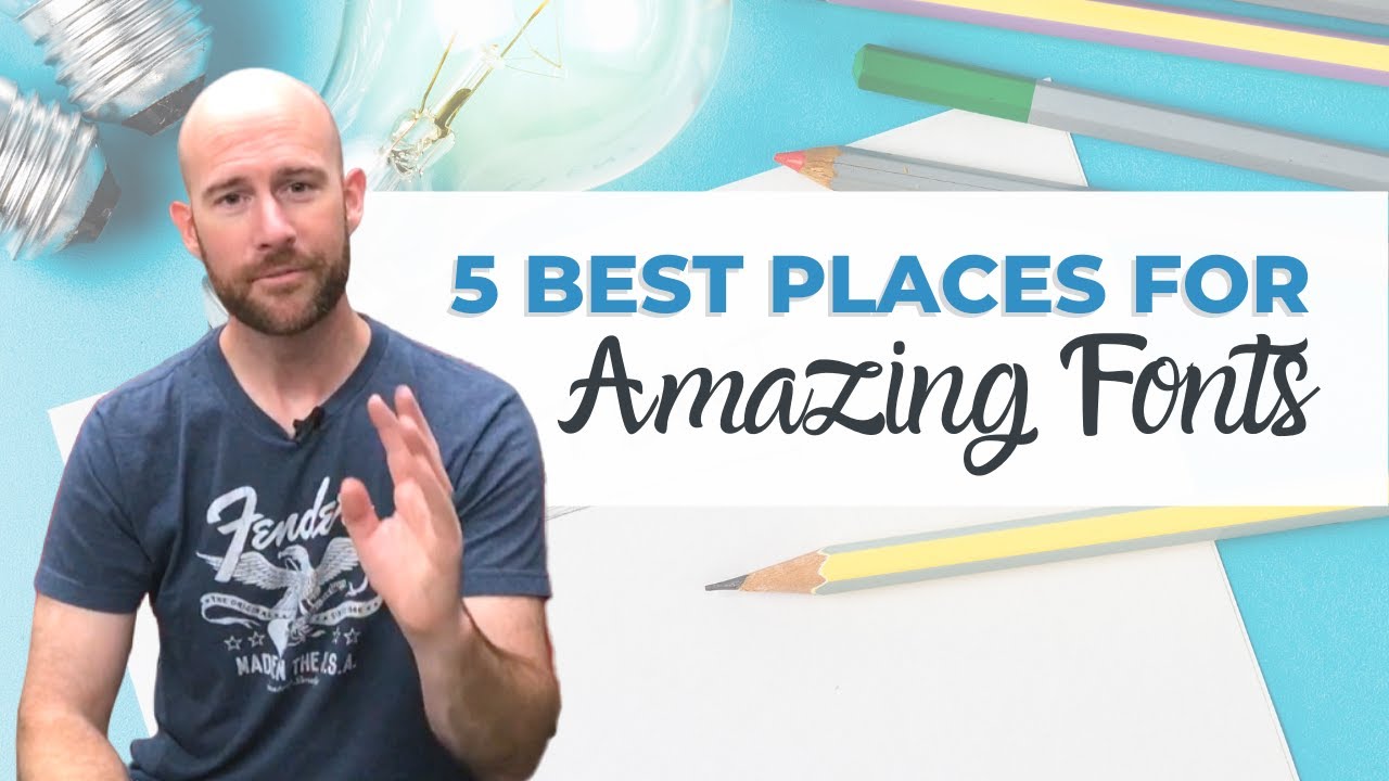 5 Best Places for Amazing Fonts - YouTube