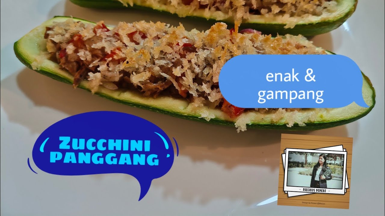 Resep Zucchini panggang,enak & gampang. - YouTube