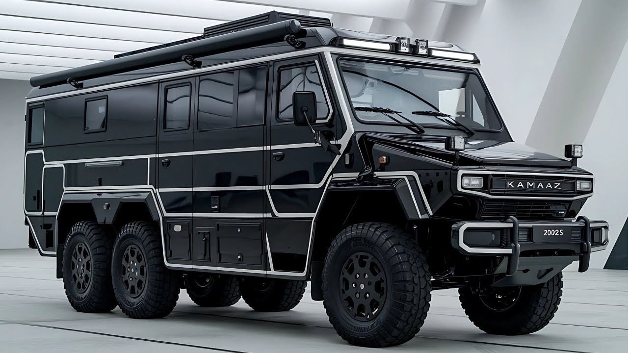 This $550K Motorhome Conquers Any Terrain! 2025 KAMAZ Review - YouTube