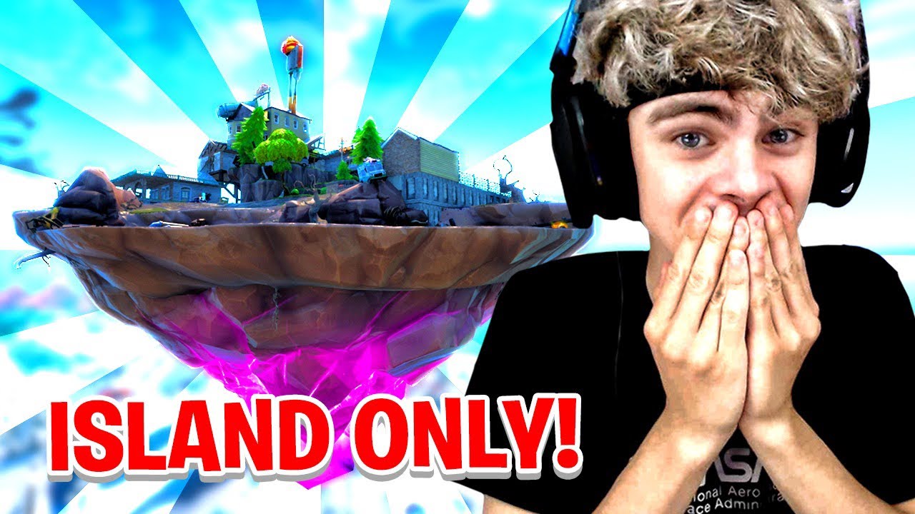 FLOATING ISLAND ONLY CHALLENGE! - YouTube