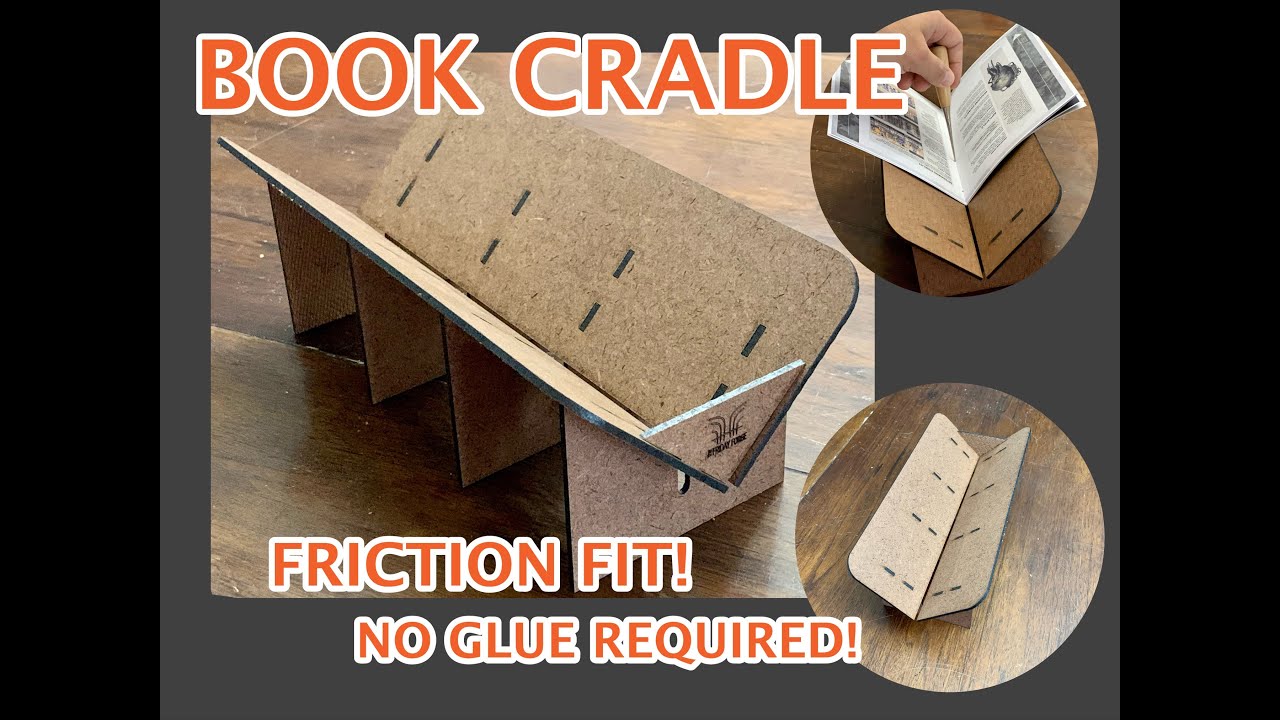 Assembling The Friday Forge Book Cradle - YouTube