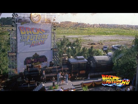 Back to the Future THE RIDE Grand Opening - YouTube