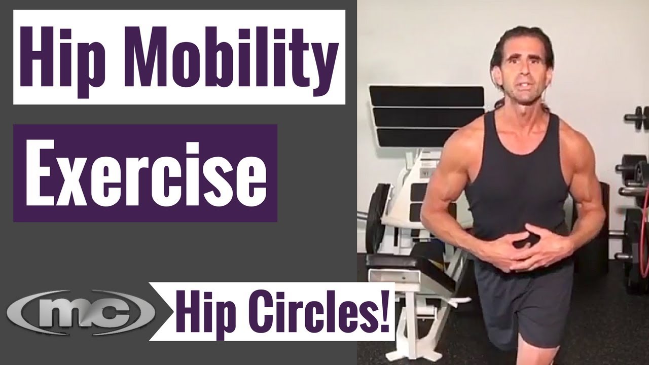 Standing Hip Mobility Exercise (Hip Circle Exercises) - YouTube