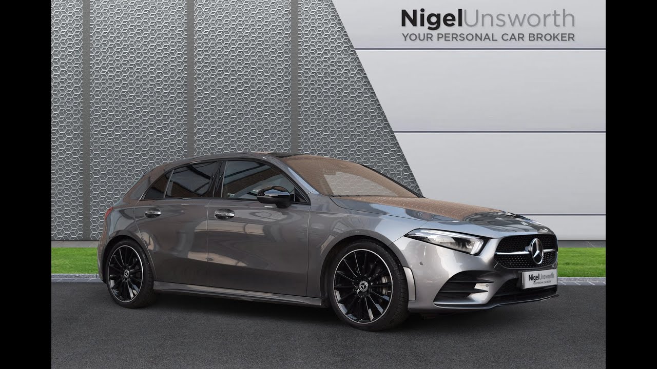 Mercedes benz A200 AMG Night edition Premium Plus 1.4 5dr auto - YouTube