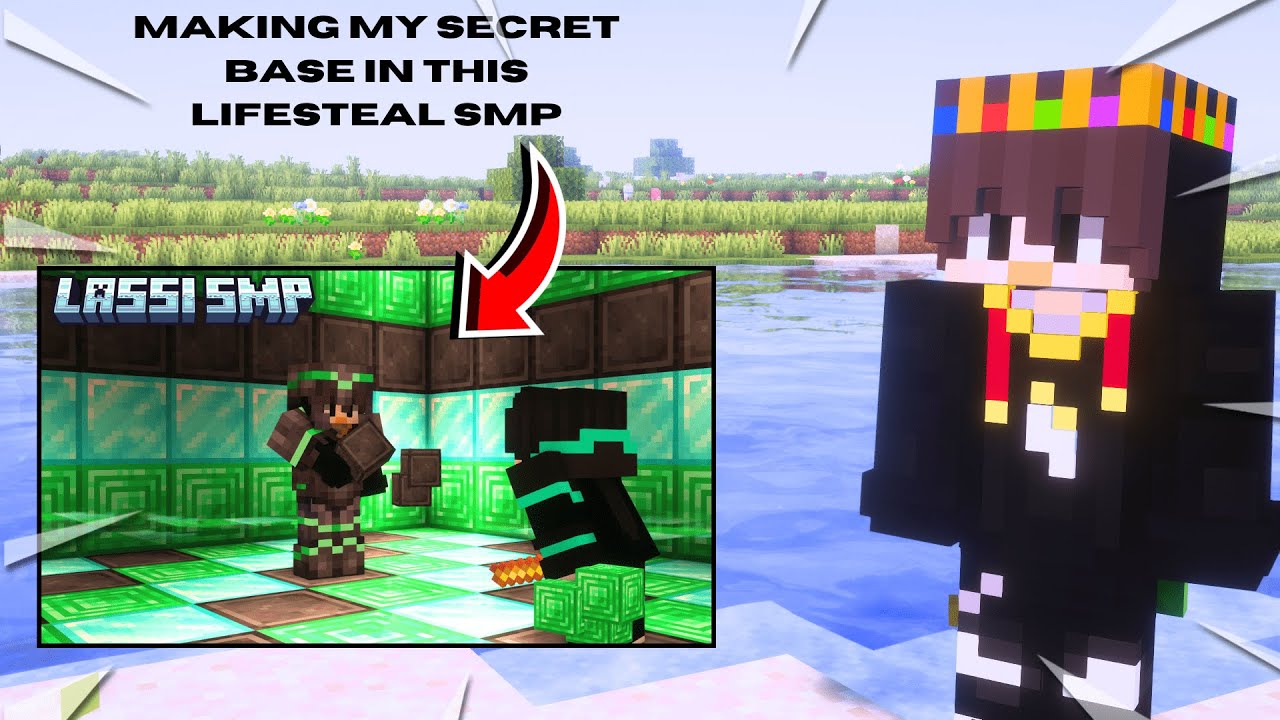 I Spent 30 Days Building MY SECRET BASE in Lifesteal SMP - YouTube