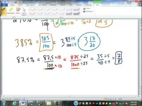 34 Intro to Percents - YouTube