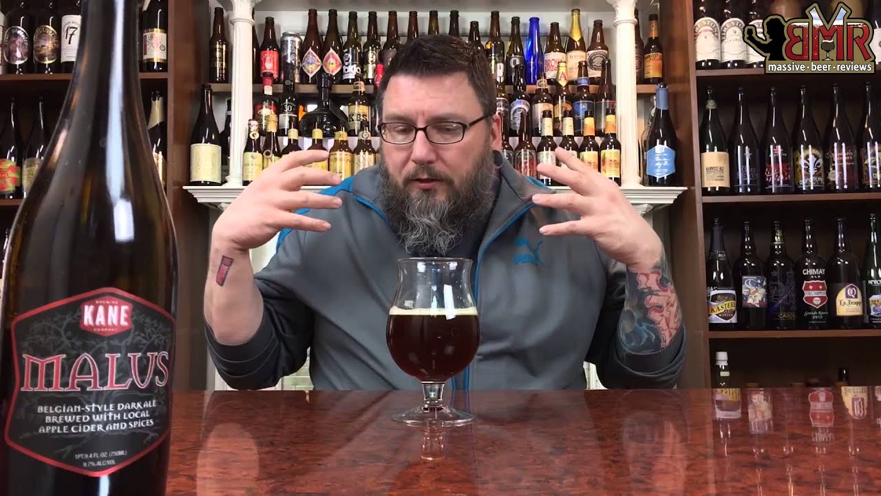Massive Beer Reviews # 216 Kane Malus Belgian Strong Dark Ale - YouTube
