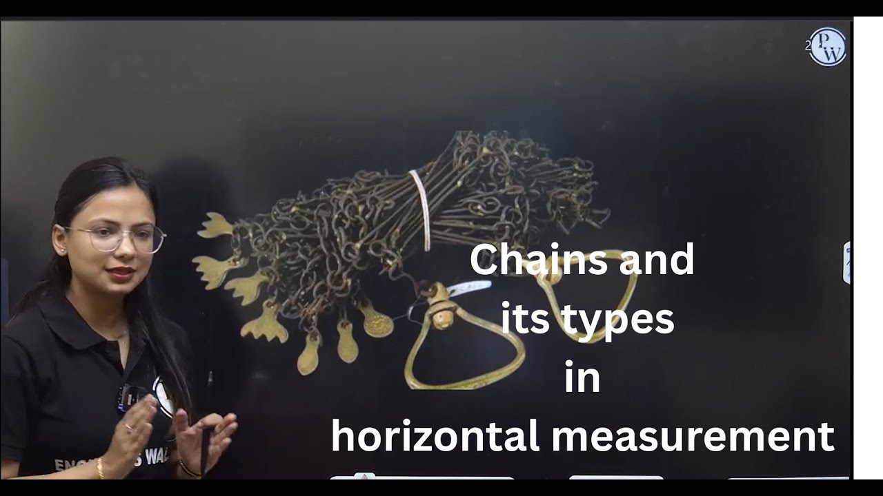 Chains and its type in horizontal measurement - YouTube