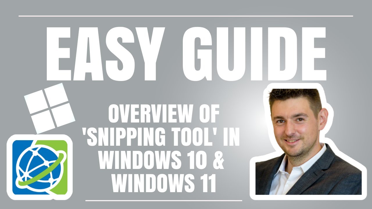 Easy 'Step-by-Step' overview of 'Snipping tool' in Windows 10 & Windows 11 - YouTube