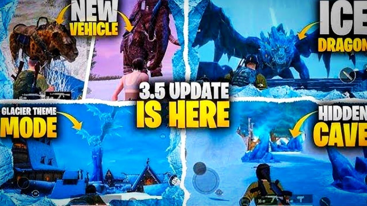 🥶🥶 !!MY FIRST GAMEPLAY OF *NEW* WINTER UPDATE 3.5 BGMI | BEST UPDATE ...