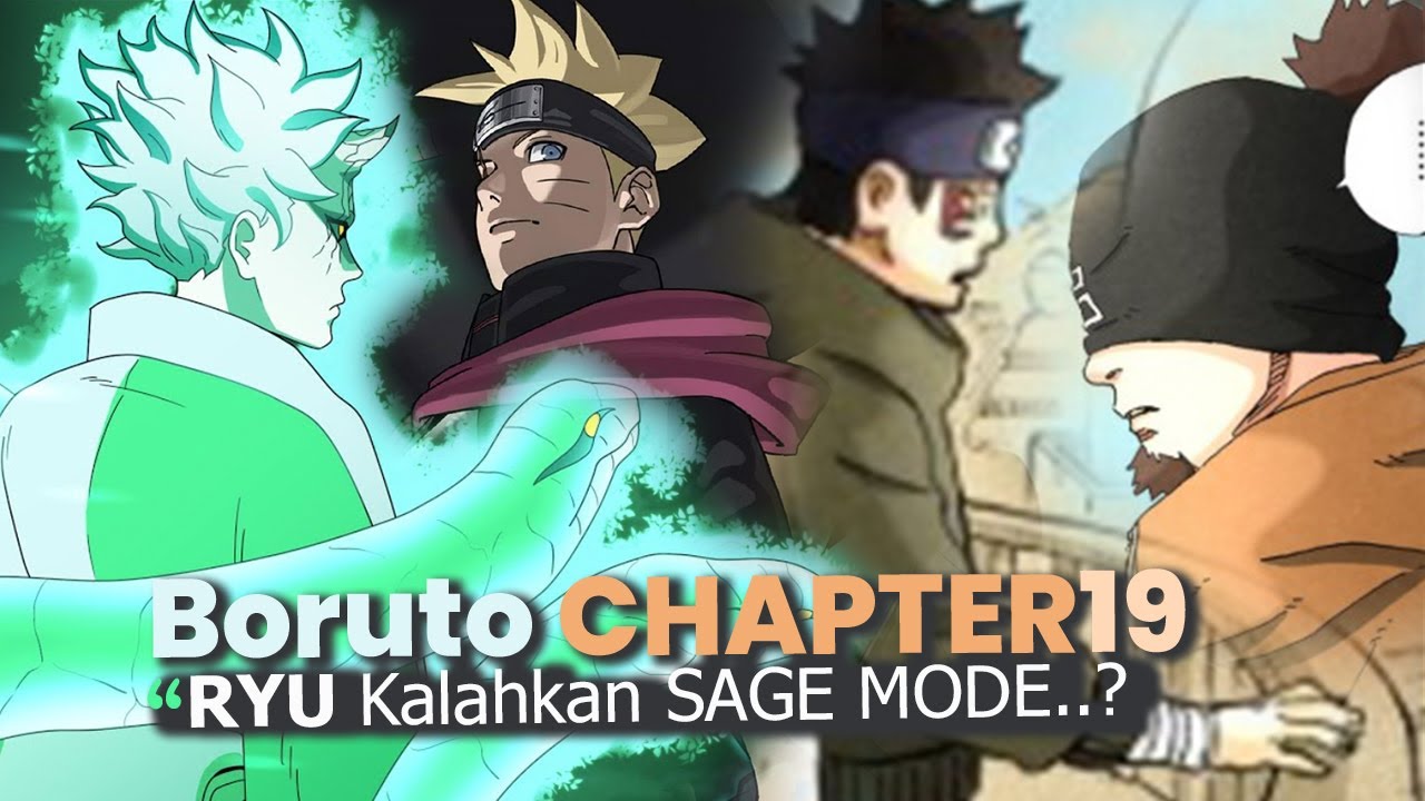 BORUTO TWO BLUE VORTEX CHAPTER 19 - Pertempuran Gila RYU EGO JUBI - YouTube