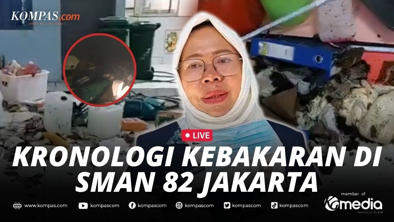 🔴LIVE - Kondisi Terkini SMAN 82 Jakarta Usai Kebakaran di Gudang Alat ...