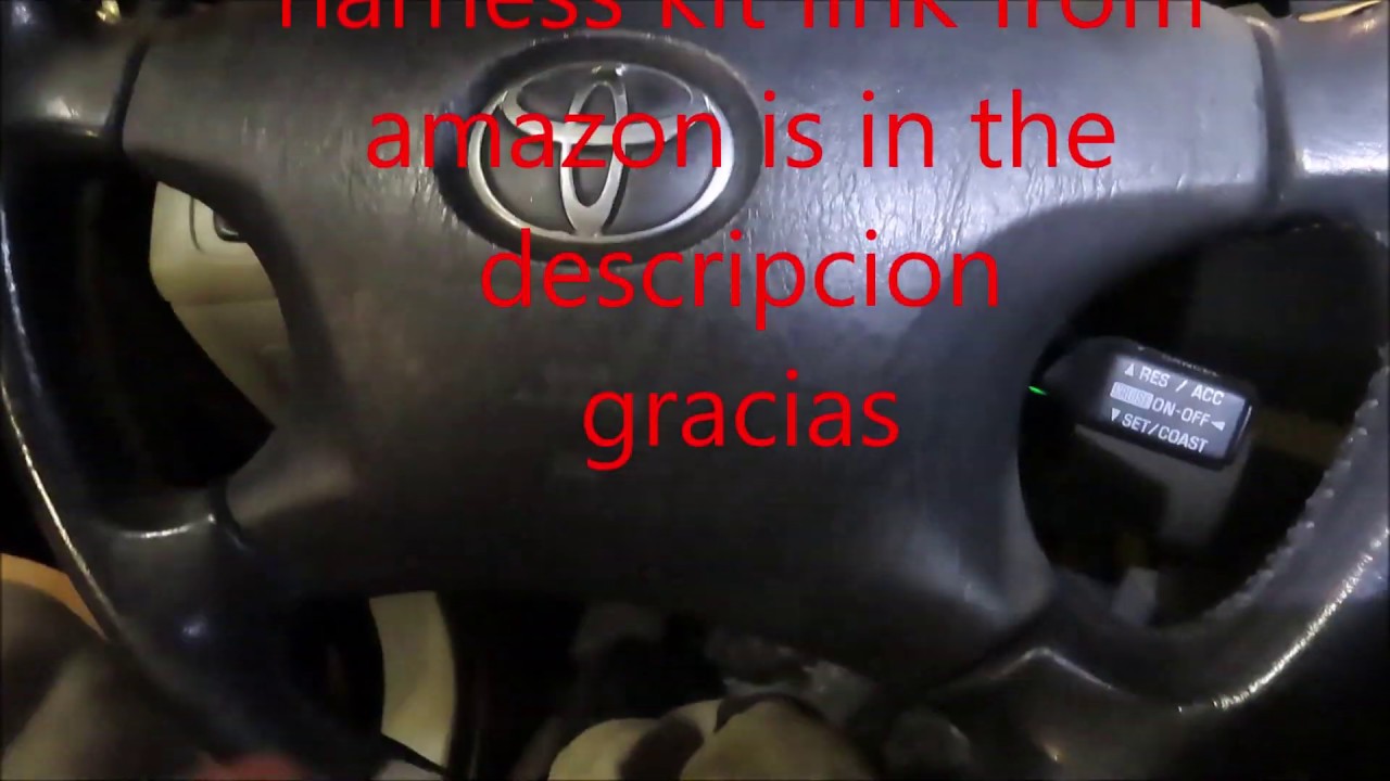 2002 Toyota highlander aftermarket stereo installation - YouTube