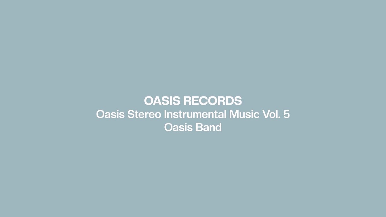Oasis Stereo Instrumental Music Vol.5 by Oasis Band (1970)ㅣ Original ...