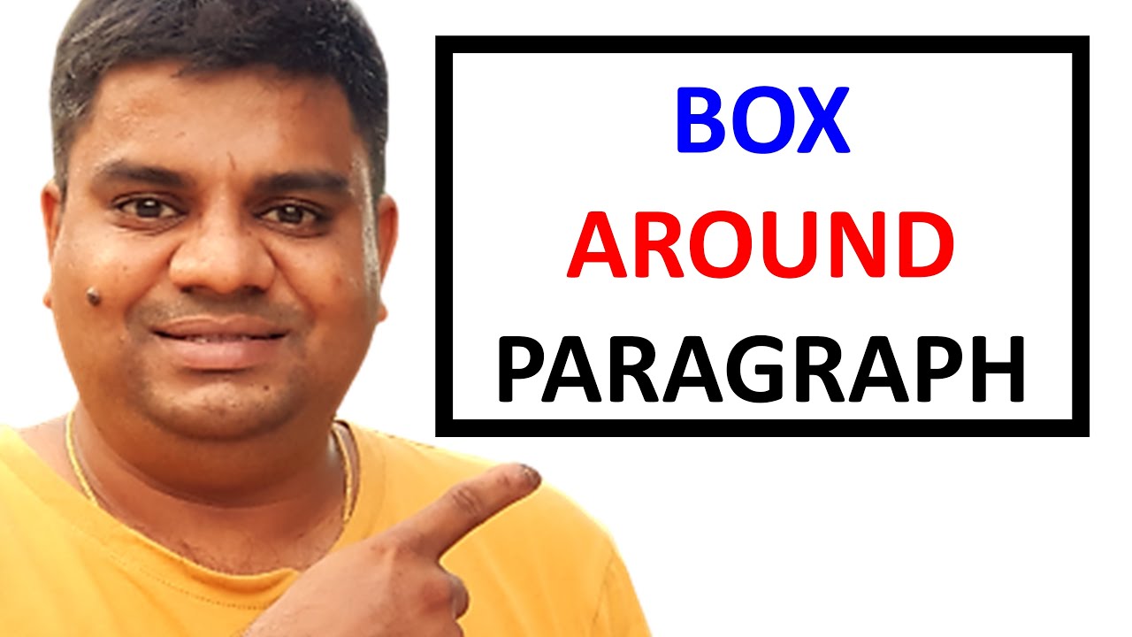 How To Put Box Around Paragraph In Word Microsoft YouTube how-to-put-box-around-paragraph-in-word-microsoft-youtube