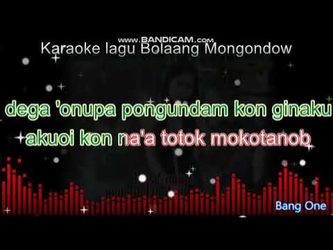 KINOTOROPAN - cipt. Rano Busura. KARAOKE LAGU BOLAANG MONGONDOW - YouTube