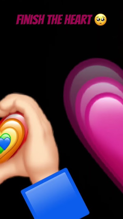Finish the heart ♥️ - YouTube