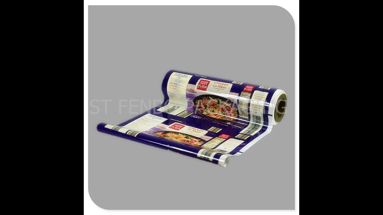 plastic film roll stock,laminated plastic films - YouTube