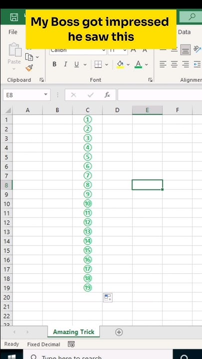 AMAZING Excel Trick to try like a pro🔥#exceltips #excelhacks #exceltutorial - YouTube