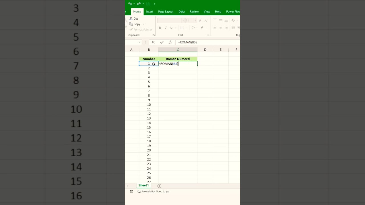 Automatic Roman Number In Excel YouTube Automatic Roman Number In Excel YouTube