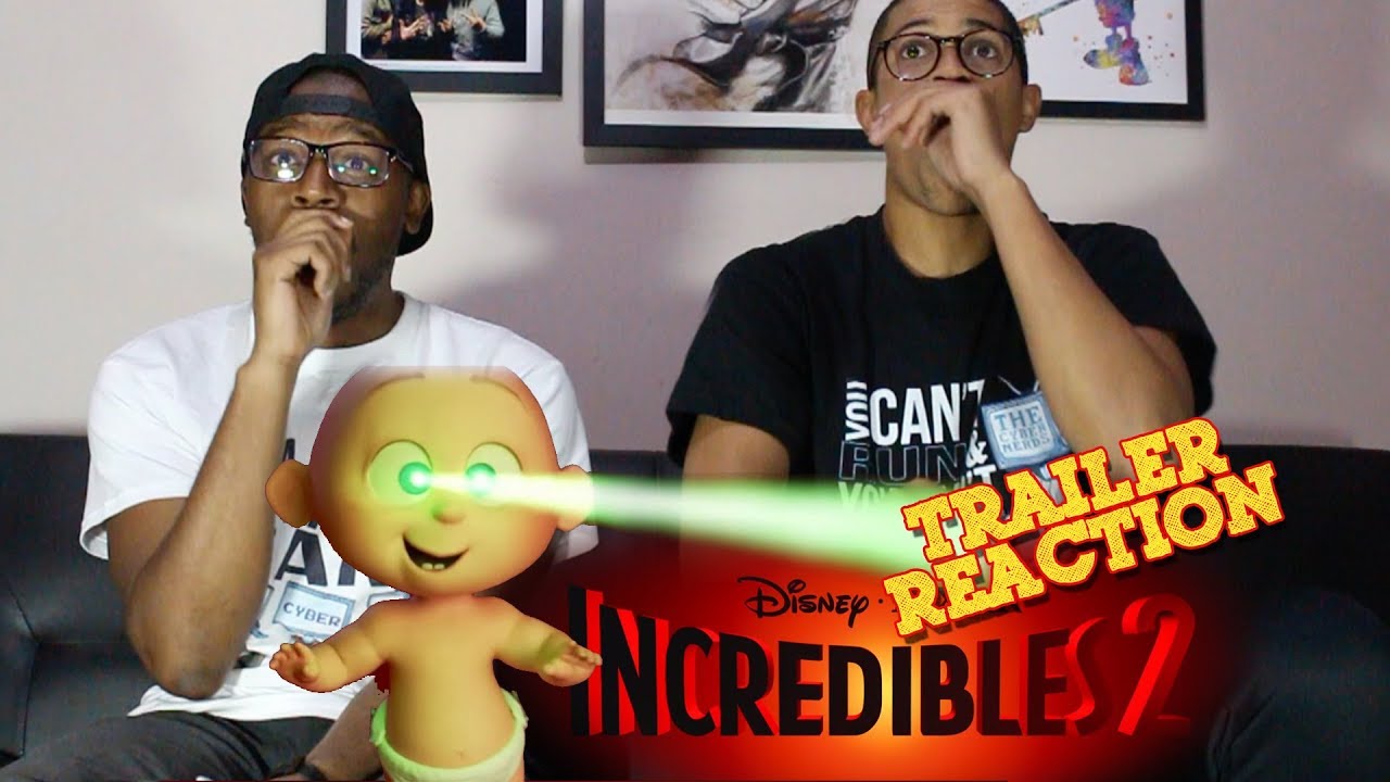Incredibles 2 Official Teaser Trailer Reaction - YouTube