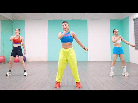 25-MIN LOSE BELLY FAT | Aerobic Dance Exercise To Lose Weight FAST | Eva Fitness