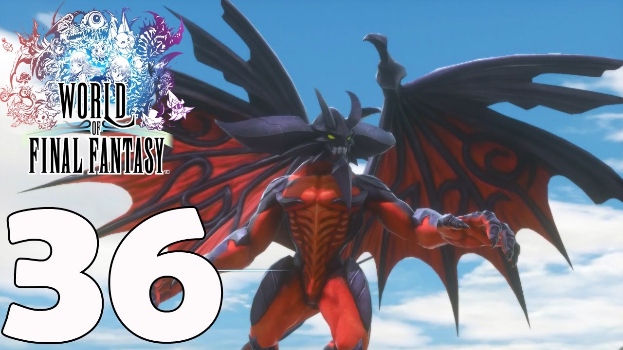 World of Final Fantasy |Español|Parte 36 "Los trucos de Diablo" - YouTube