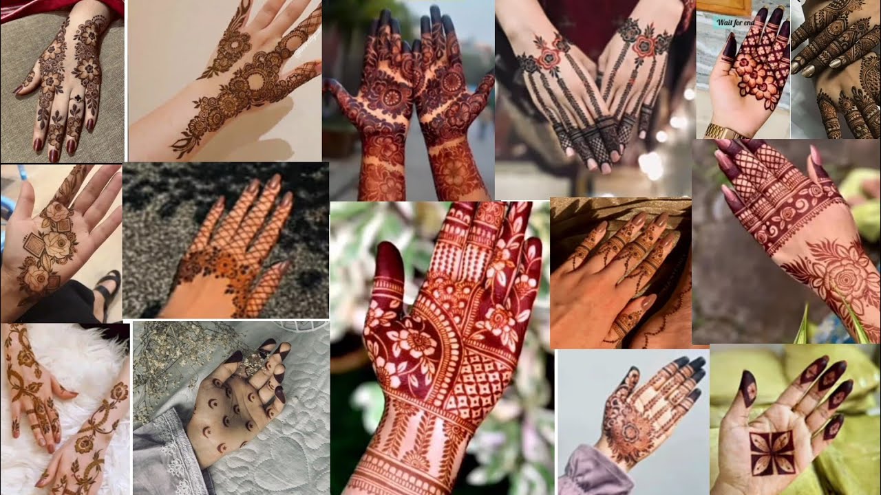 Eid 2025 special Easy and stylish mehndi designs || Beautiful hand ...