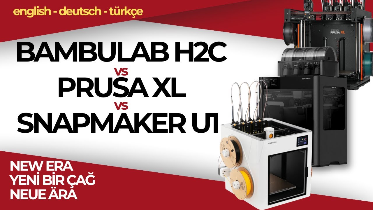 Bambu Lab H2C Review: A New Era of Multicolor 3D Printing Begins! - YouTube