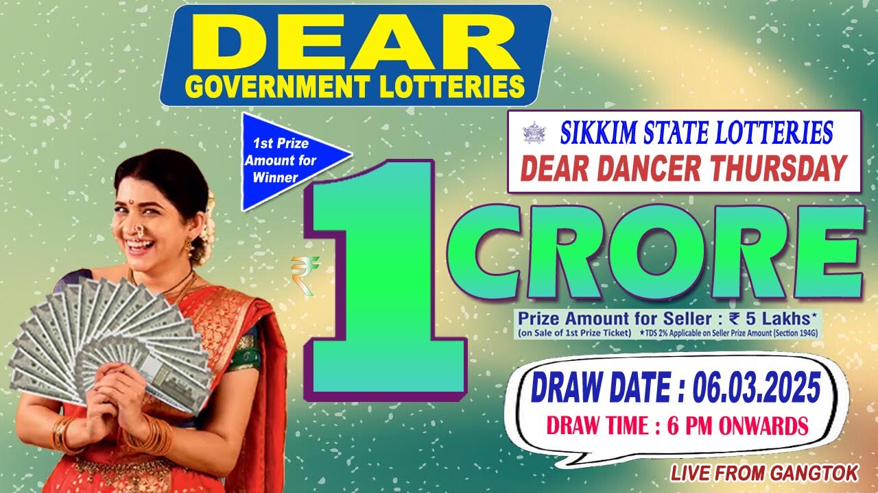 DEAR THURSDAY WEEKLY DRAW DEAR 6 PM DANCER THURSDAY DRAW DATE 06.03. ...