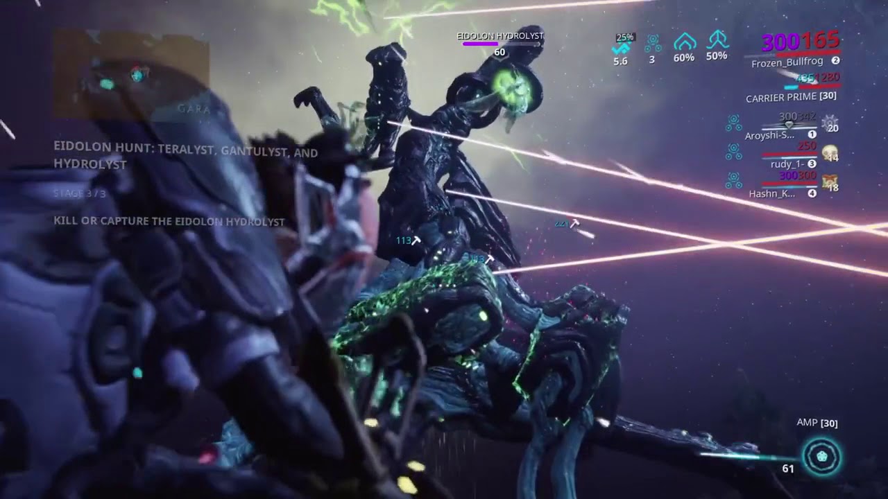 Warframe PS4: Battling the Gantulyst and Hydrolyst on the Plains of ...