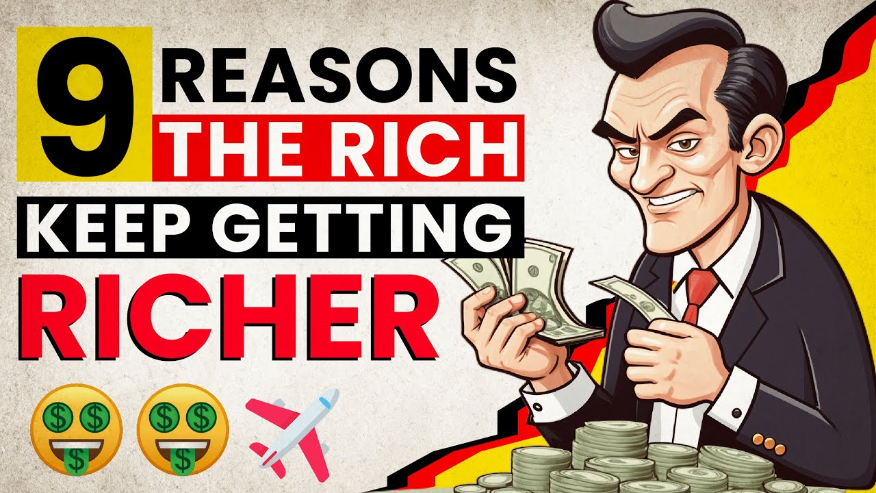 9 Reasons Why The Rich Keep Getting Richer (And How You Can Too!) - YouTube