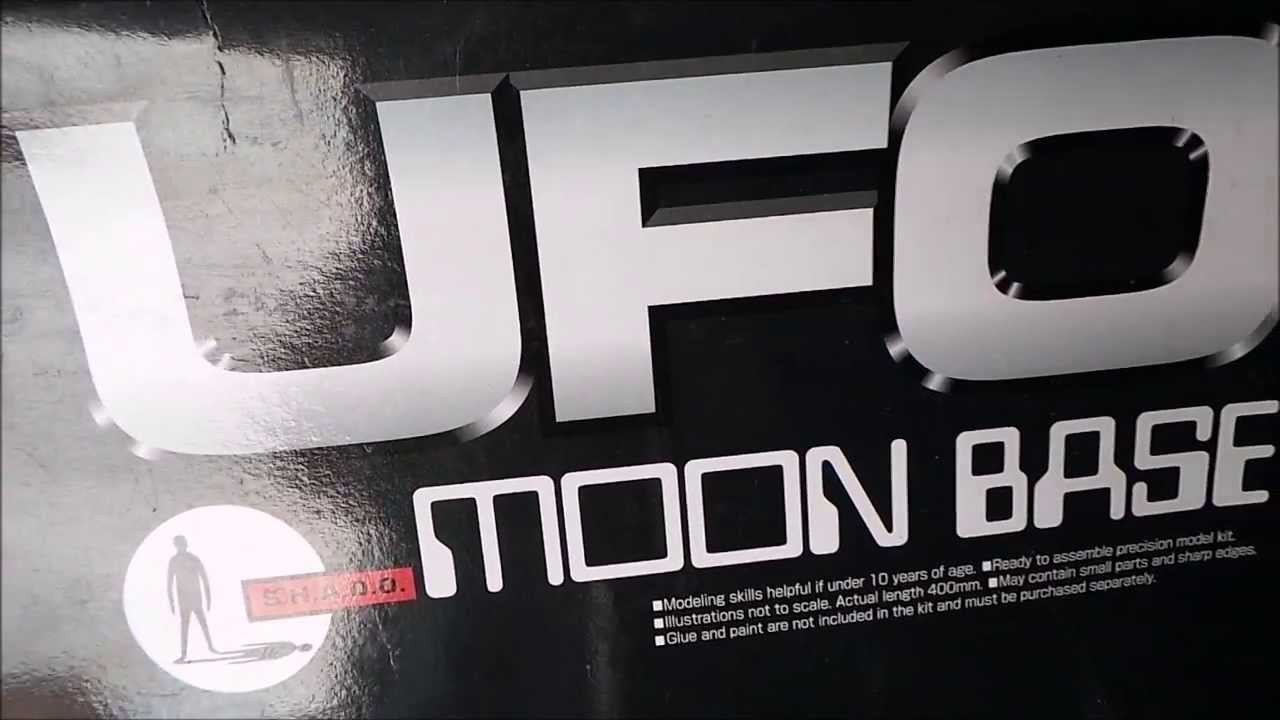 UFO Moon Base Model Kit unboxing. - YouTube