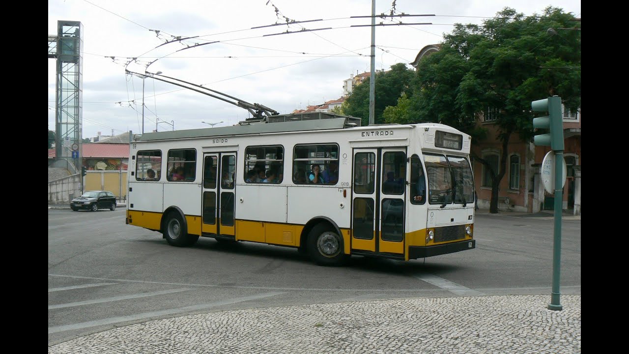Some models of trolleybuses in Europe - YouTube