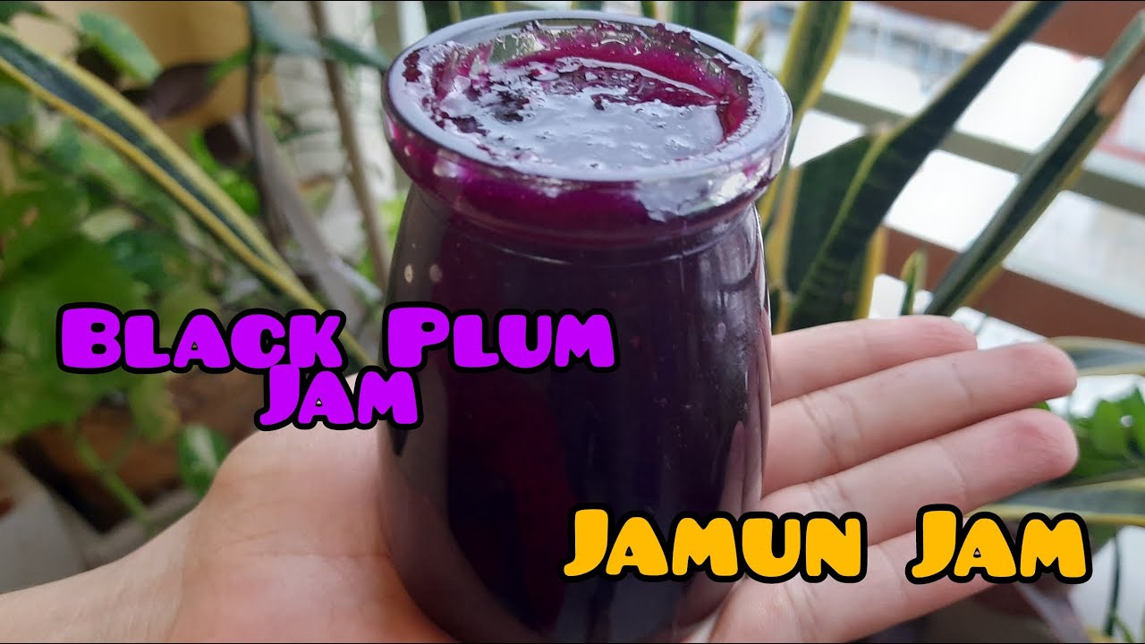 Jamun Jam Recipe | Black Plum Jam | Kids's Special - YouTube