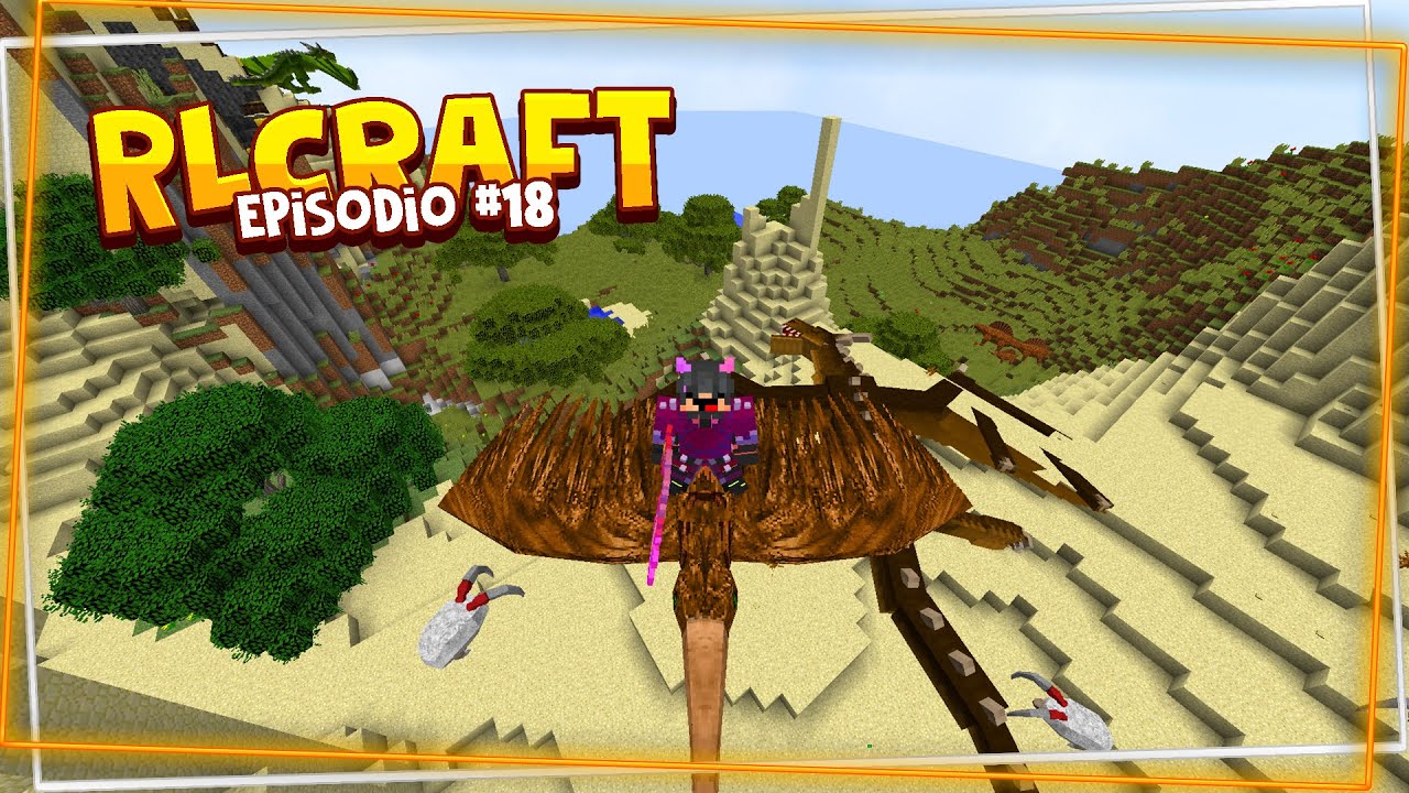 RLCraft T3: Dragón Nivel 5 y Uso X-RAY (legal) #18 | Minecraft - YouTube