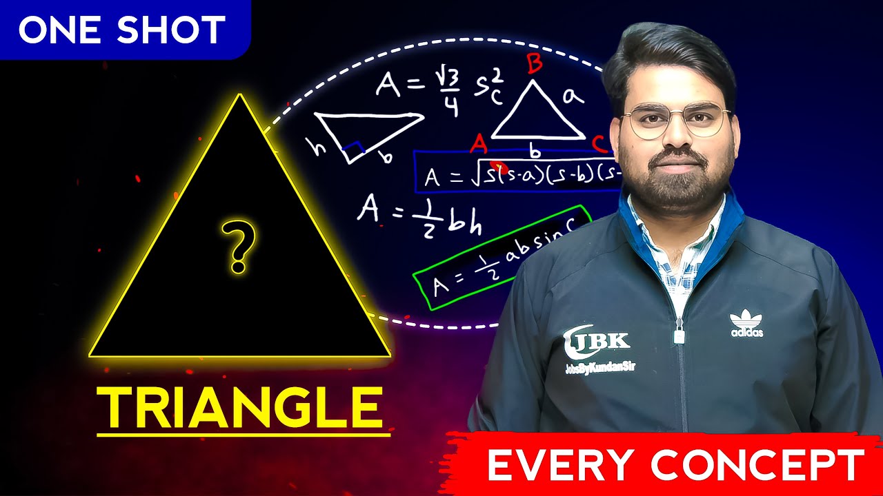 Triangle (त्रिभुज) || One Shot Triangle Complete || Kundan Sir - YouTube
